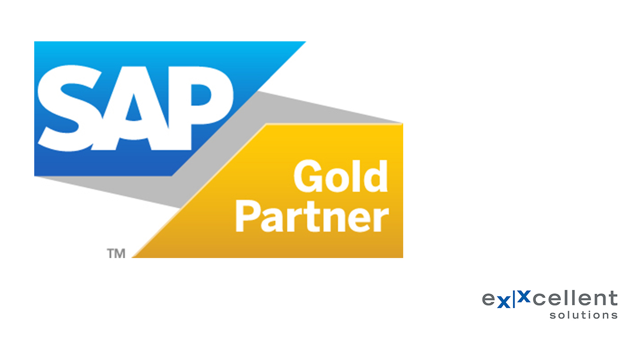 eXXcellent solutions ist ab sofort SAP Gold-Partner!